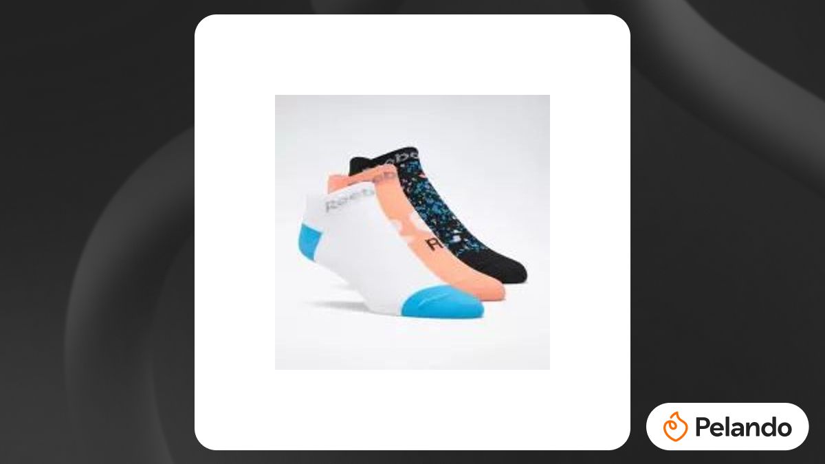 Por R$ 29,99: Meia Running Club Reebok - 3 pares por pacote | Pelando