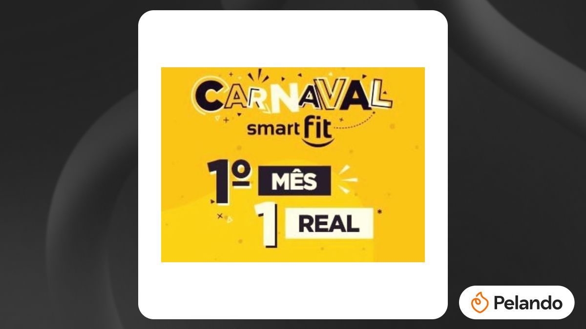 Por R$ 1,00: Smart Fit - 1° mês por R$1 em TODOS os planos! | Pelando