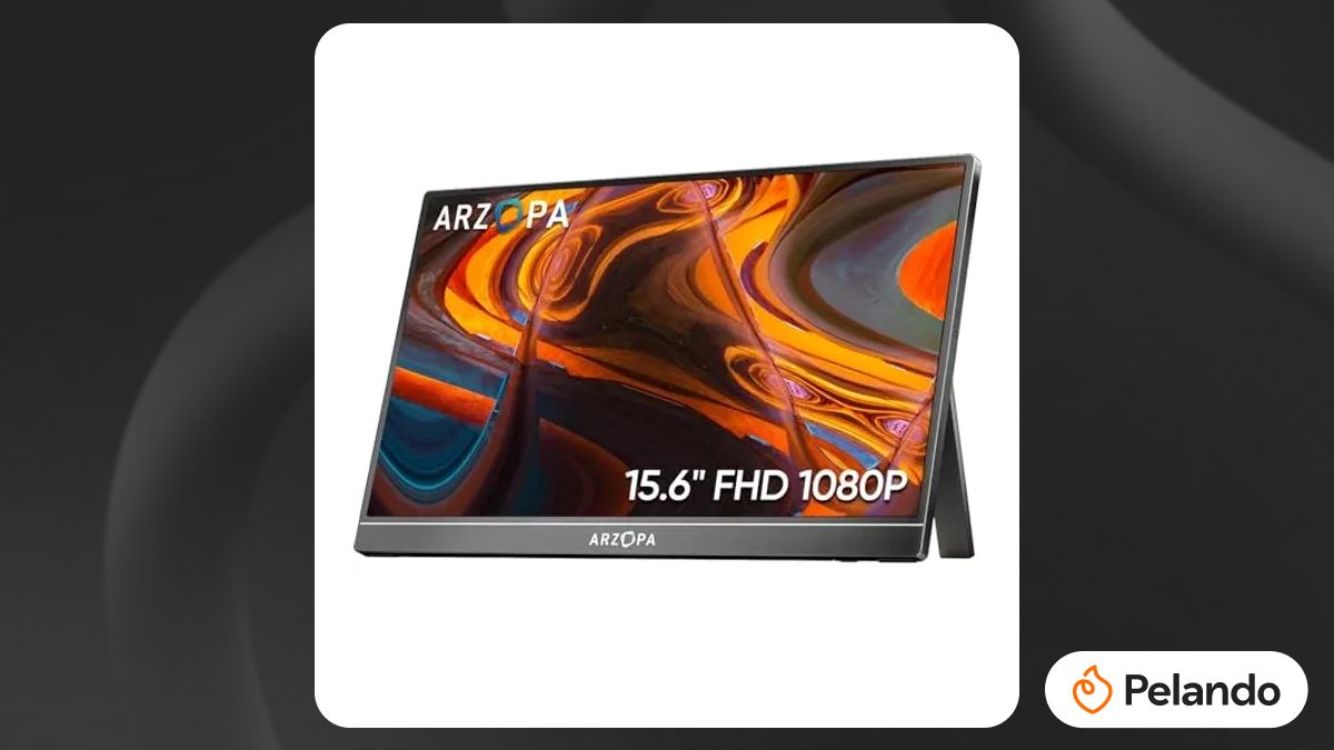 Por R$ 589: Monitor Portátil ARZOPA 15,6'' FHD 1080P - Monitor Ultra ...