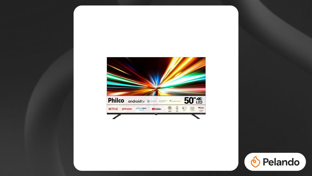 Por R$ 2.119: Smart Tv 50" Uhd 4k Philco PTV50G10AG11SK Android Tv ...