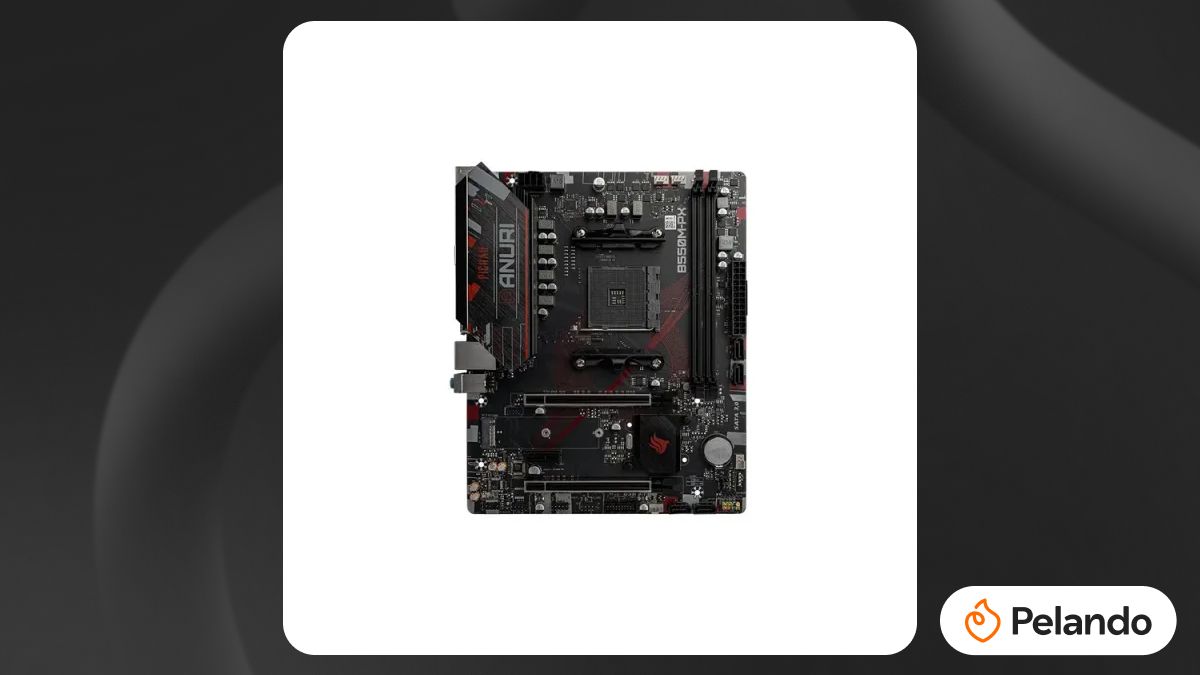 Por R$ 399: Placa Mae Pichau Danuri B550M-PX, DDR4, Socket AM4, M-ATX, Chipset AMD B550, PCH ...