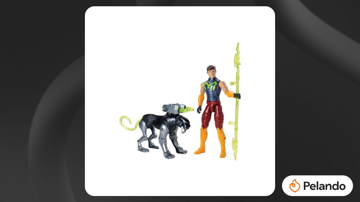 Por R$ 70,00: Max Steel e Pantera, Mattel | R$70 | Pelando