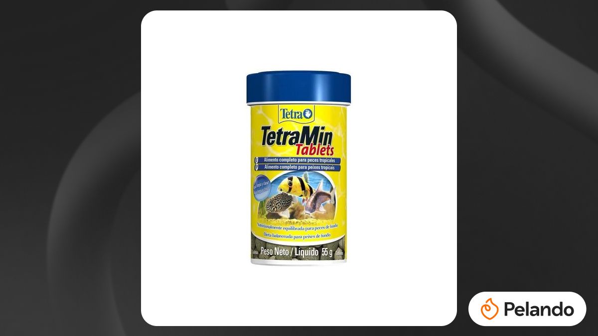 Por R$ 21,00: [Prime] Tetra TetraMin Tablets Para Peixe, 55g | Pelando