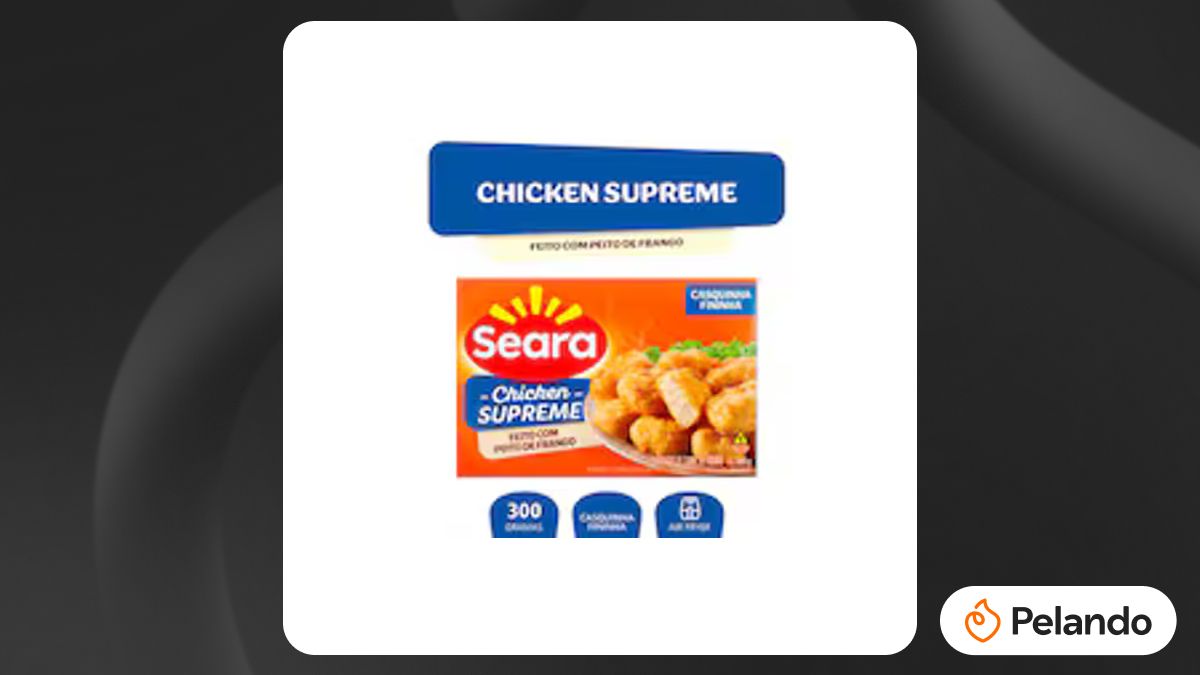 Por R$ 4,50: Empanado Chicken Supreme Seara 300g - iFood | Pelando