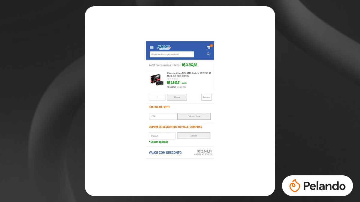 Por R$ 2.850: Placa de Vídeo MSI AMD Radeon RX 5700 XT Mech OC, 8GB ...