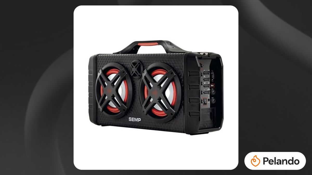 Por R$ 275: Caixa de Som Bluetooth Semp TR150B Portátil - Amplificada ...