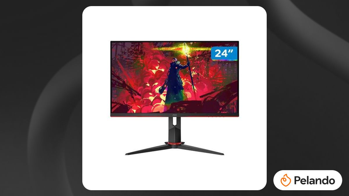 Por R$ 1.566: Monitor Gamer AOC G2 Hero 24” LED Widescreen | Pelando
