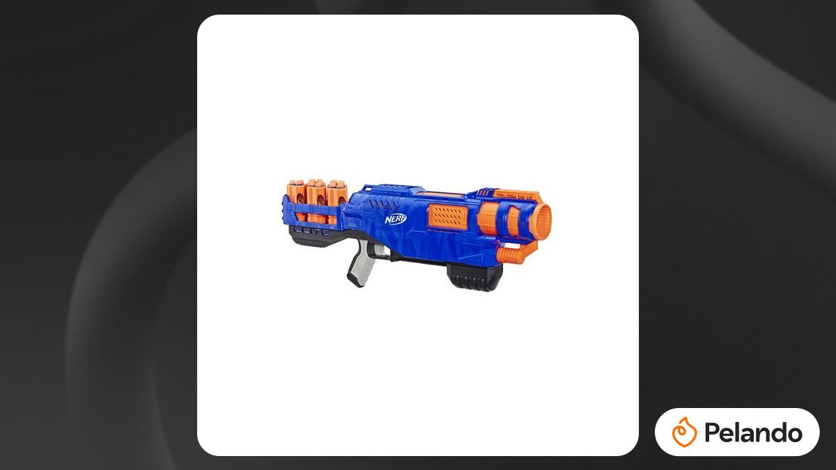 Por R$ 100: Lançador Nerf - Nerf N-Strike Elite - Trilogy DS-15 ...