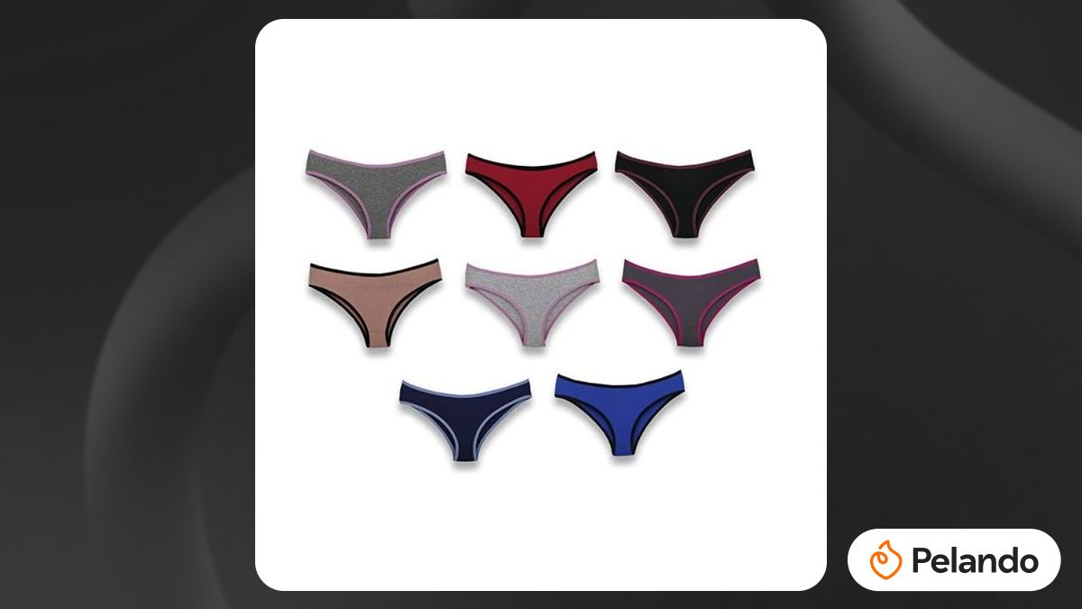 Por R$ 71,00: Kit com 10 Calcinhas Algodão Dia a Dia | R$ 71 | Pelando