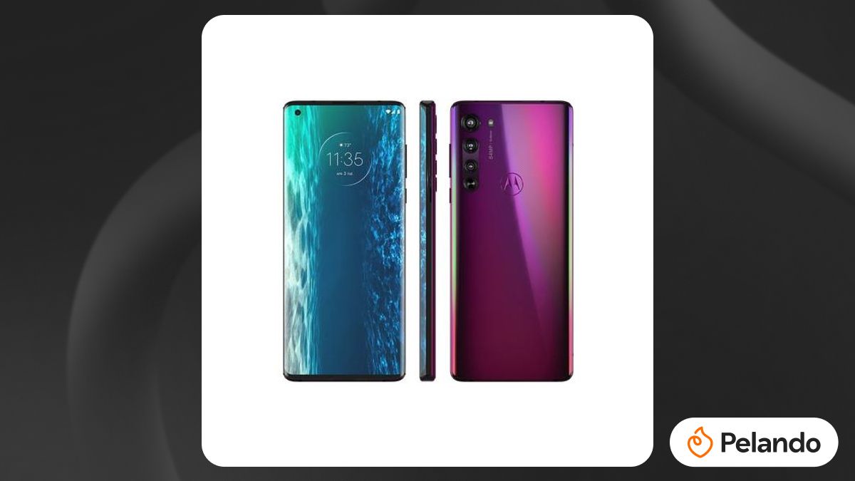 Por R$ 3.699: Smartphone Motorola Edge 128GB Midnight Red 5G R$ 3699 ...