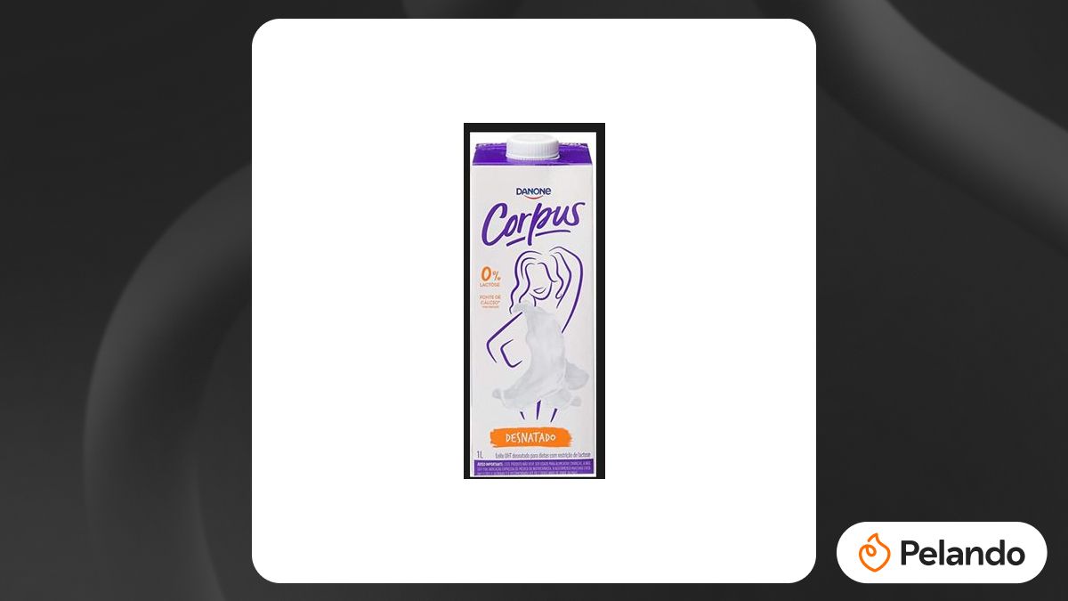 Por R$ 3,00: (PRIME) LEITE CORPUS ZERO LACTOSE 1L | R$2,99 | Pelando
