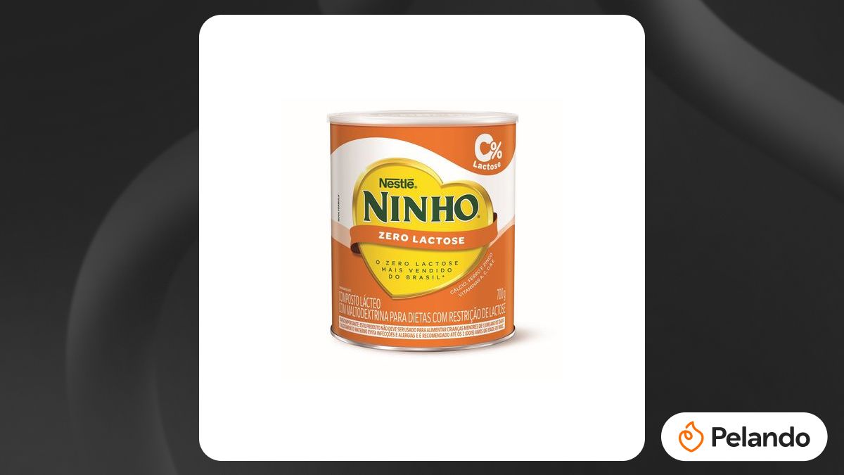 Por R$ 25,66: (Leve 3, pague 2 = R$76,98) Composto Lácteo NINHO Zero ...