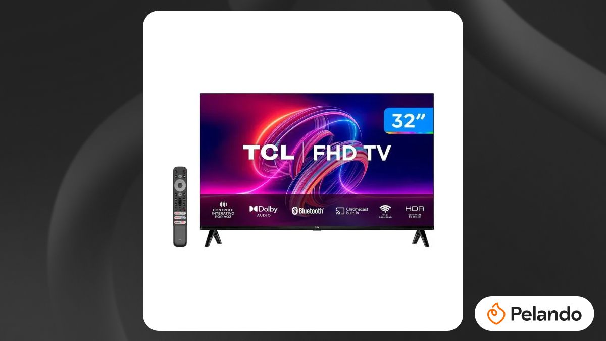 Por R$ 909: Smart TV 32” Full HD LED TCL 32S5400A Android - AliExpress ...