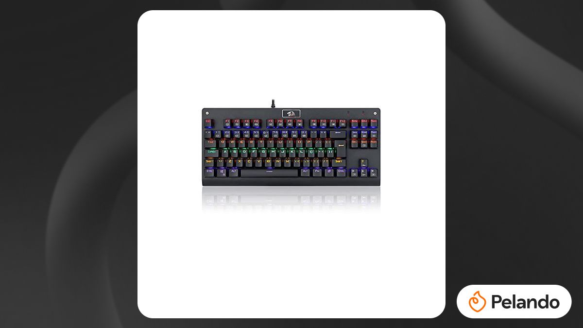 Por R$ 161: [PRIME] Teclado Mecânico Redragon Dark Avenger Preto ...