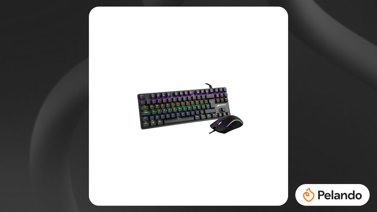 Por R$ 239: Teclado Mecânico Outemu Blue + Mouse Gamer Boss Laser ...