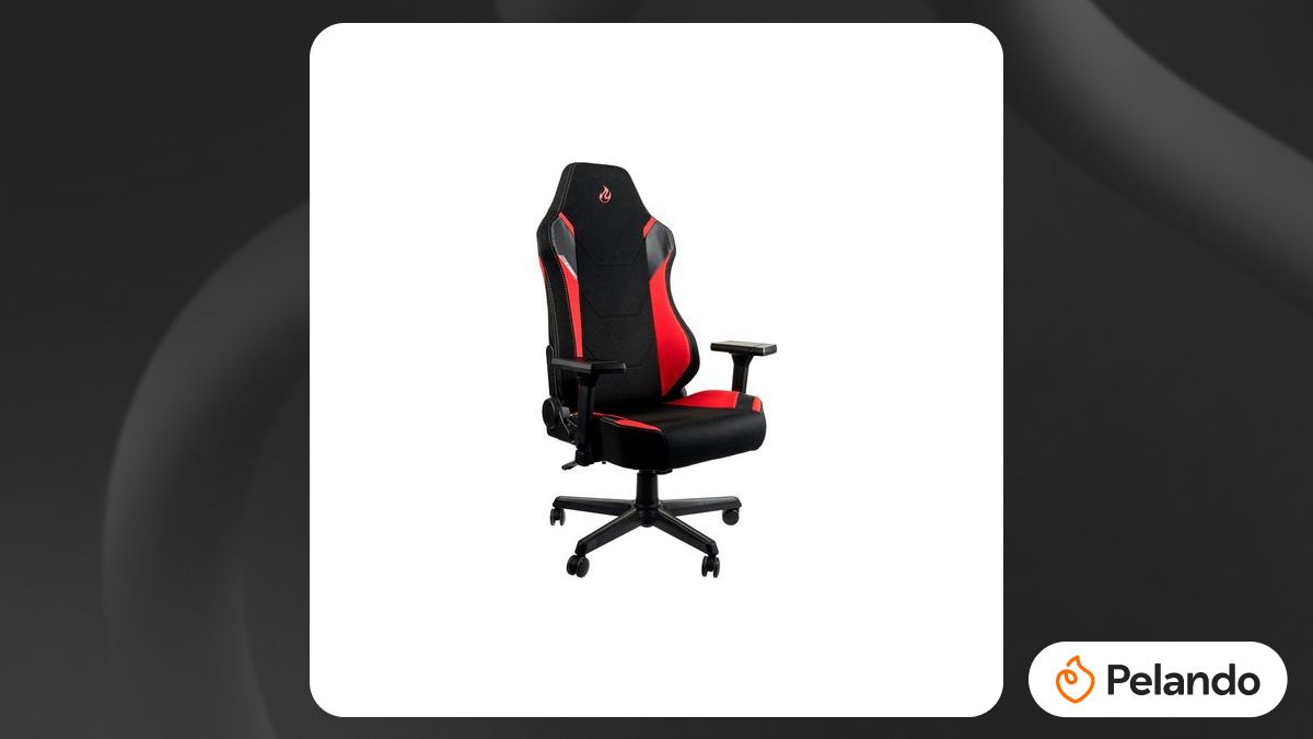 Por R$ 1.350: Cadeira Gamer Nitro Concepts X1000 - Black/Red - NC-X1000 ...
