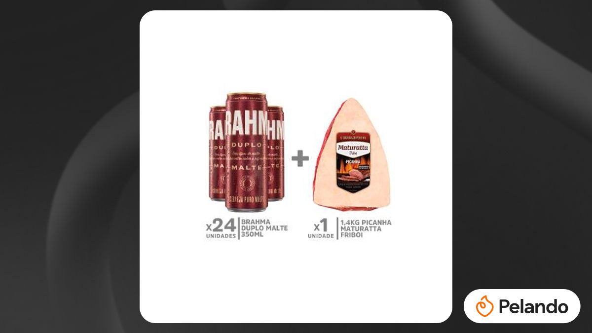 Por R$ 89,00: Kit Picanha Maturatta 1.4kg + 24 Brahma Duplo Malte R$89 ...