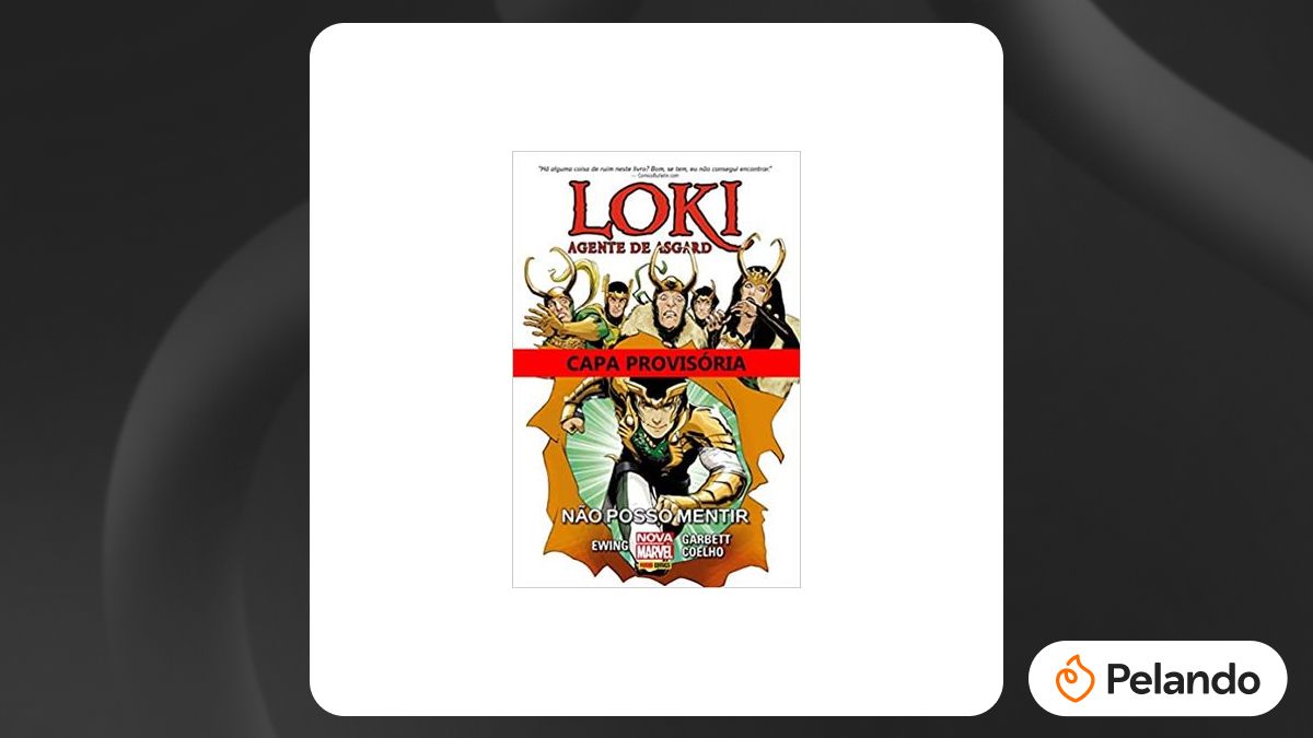 Por R$ 20,00: Loki. Agente de Asgard não Posso Mentir | R$20 | Pelando