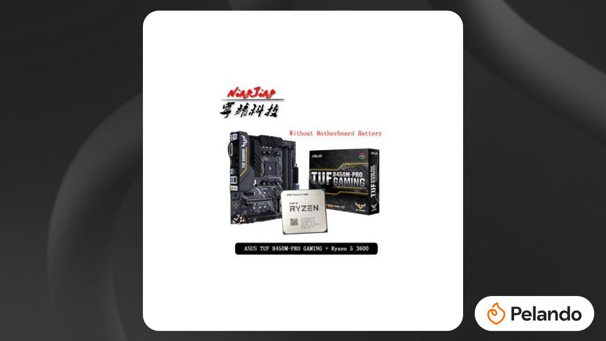 Por R$ 1.200: Amd ryzen 5 3600 r5 3600 cpu + asus tuf b450m pro | R$ 1.200 | Pelando
