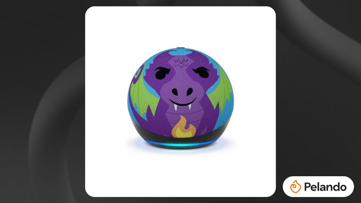 Por R$ 299: Amazon Echo Dot Echo Dot 5th Gen Kids com assistente virtual Alexa - Dragon 110V ...