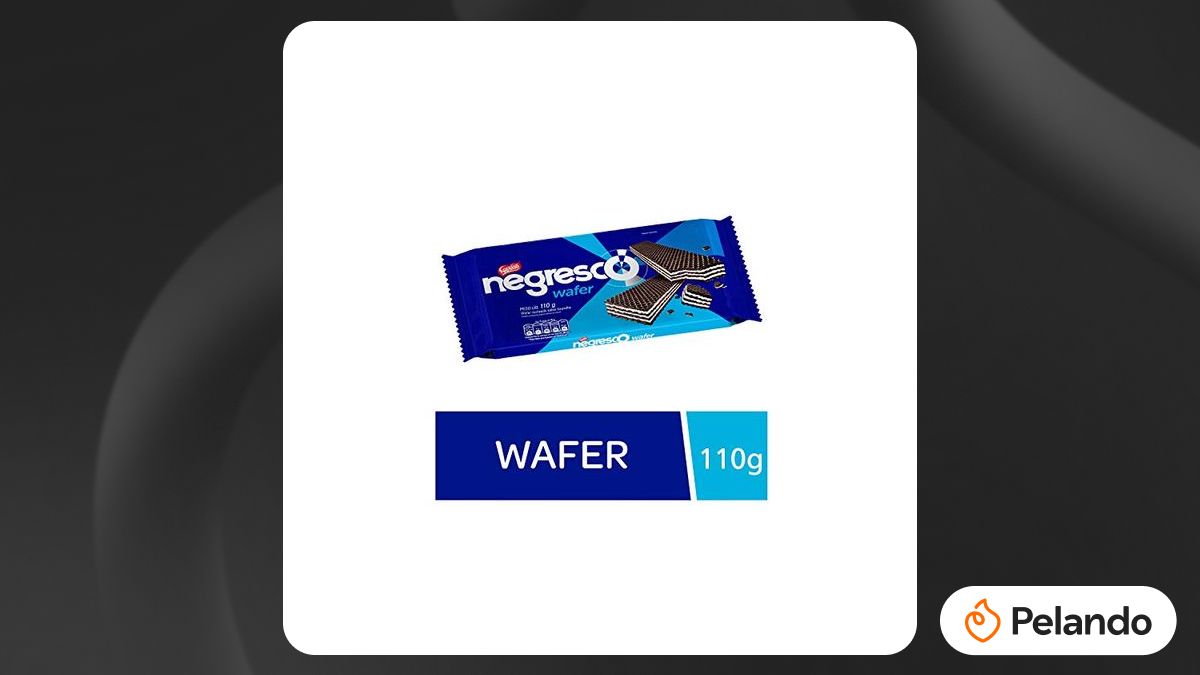 Por R$ 2,00: Biscoito Wafer, Negresco, 110g | R$1,92 | Pelando