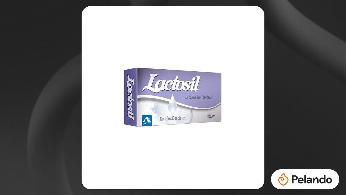 Por R$ 29,00: Kit com 2 caixas (R$ 14,72 cada) | Lactase em Tablete ...