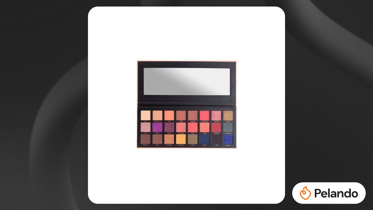 Por R$ 93,00: Paleta de Sombras Océane 24 Shades - 28g R$93 | Pelando