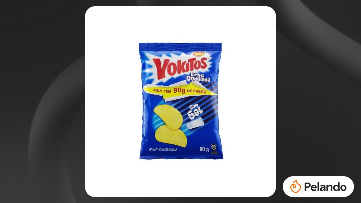 Por R$ 2,96: [PRIME] Batata Ondulada Yoki 90g | R$2,96 | Pelando