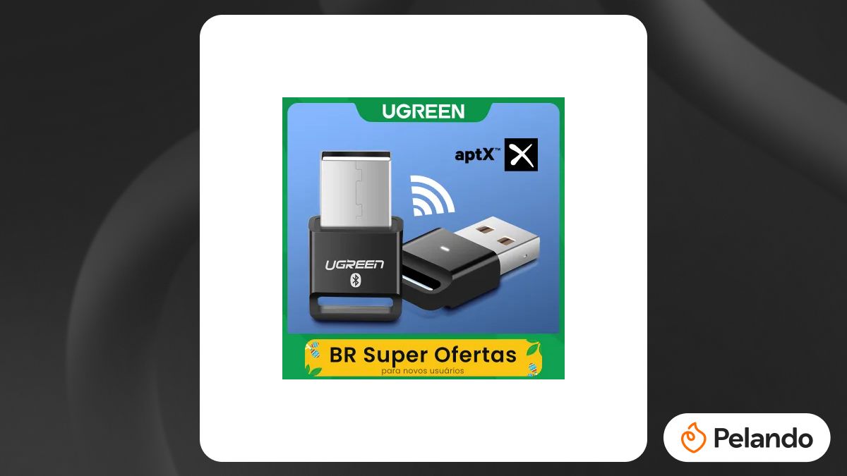 Por R$ 6,00: [NOVO USUÁRIO] Adaptador Bluetooth 4.0 USB UGREEN | R$6 ...