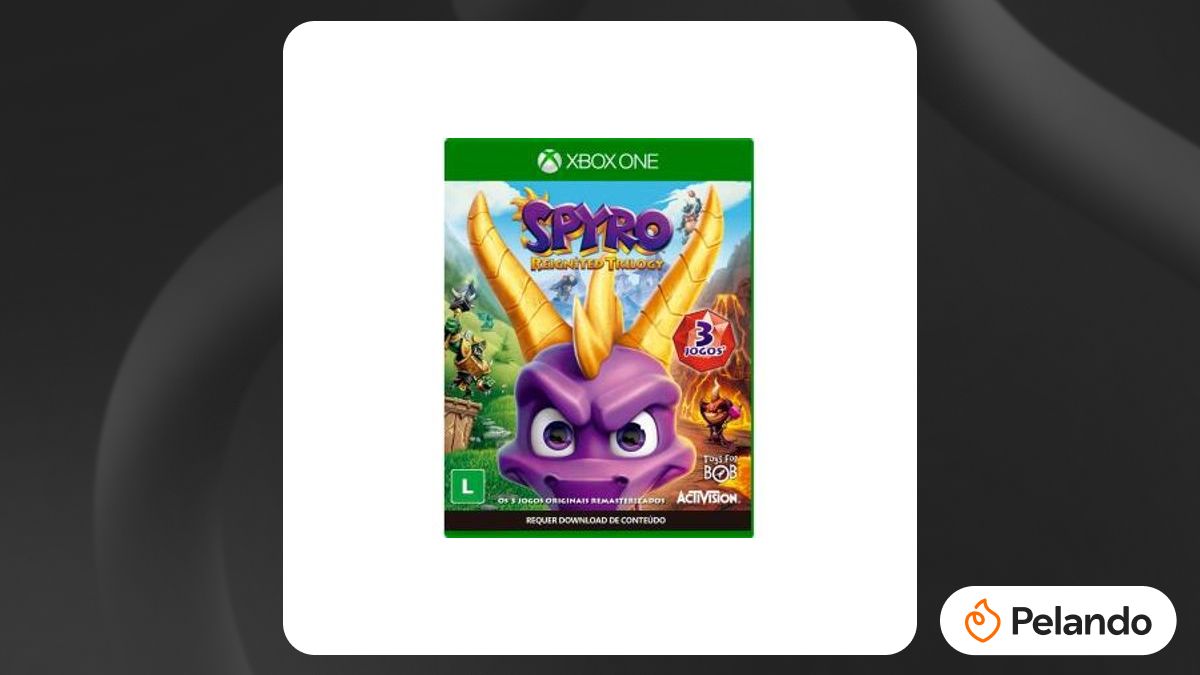 Por R$ 35,99: [Reembalado] Game Spyro Reignited Trilogy - XBOX ONE| R$ 36 | Pelando
