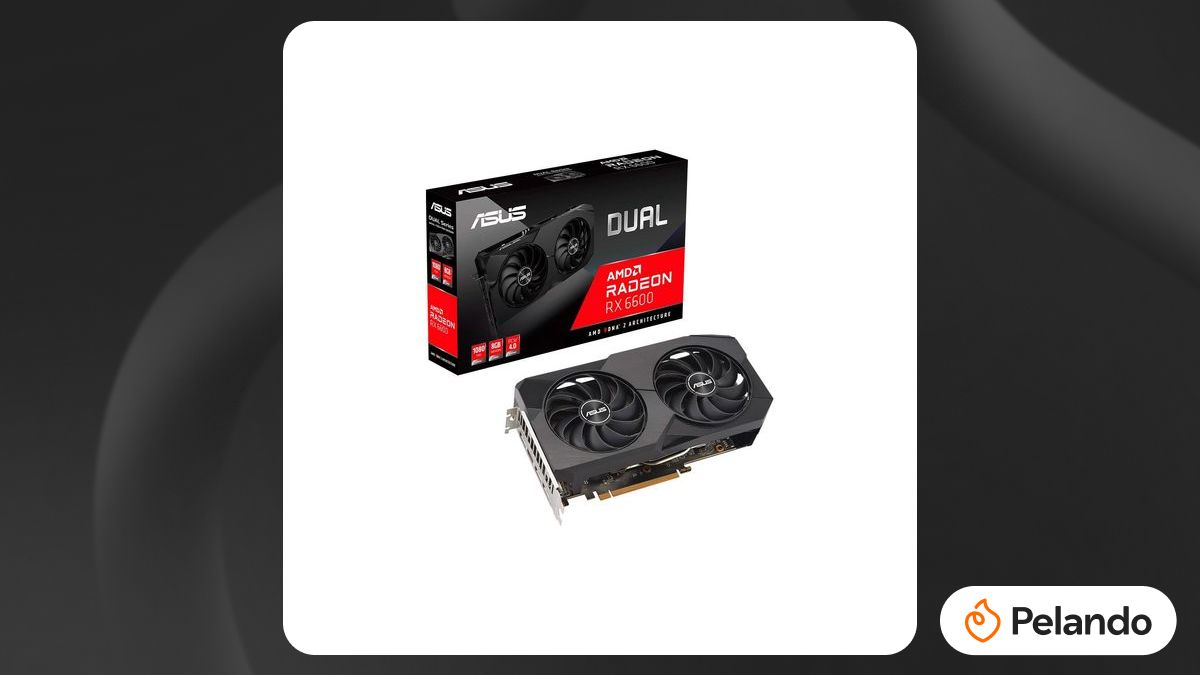 Por R$ 1.189: (APP) Placa de Vídeo RX 6600 V2 ASUS Dual AMD Radeon, 8GB GDDR6 - 90YV0GP2-M0NA00 ...