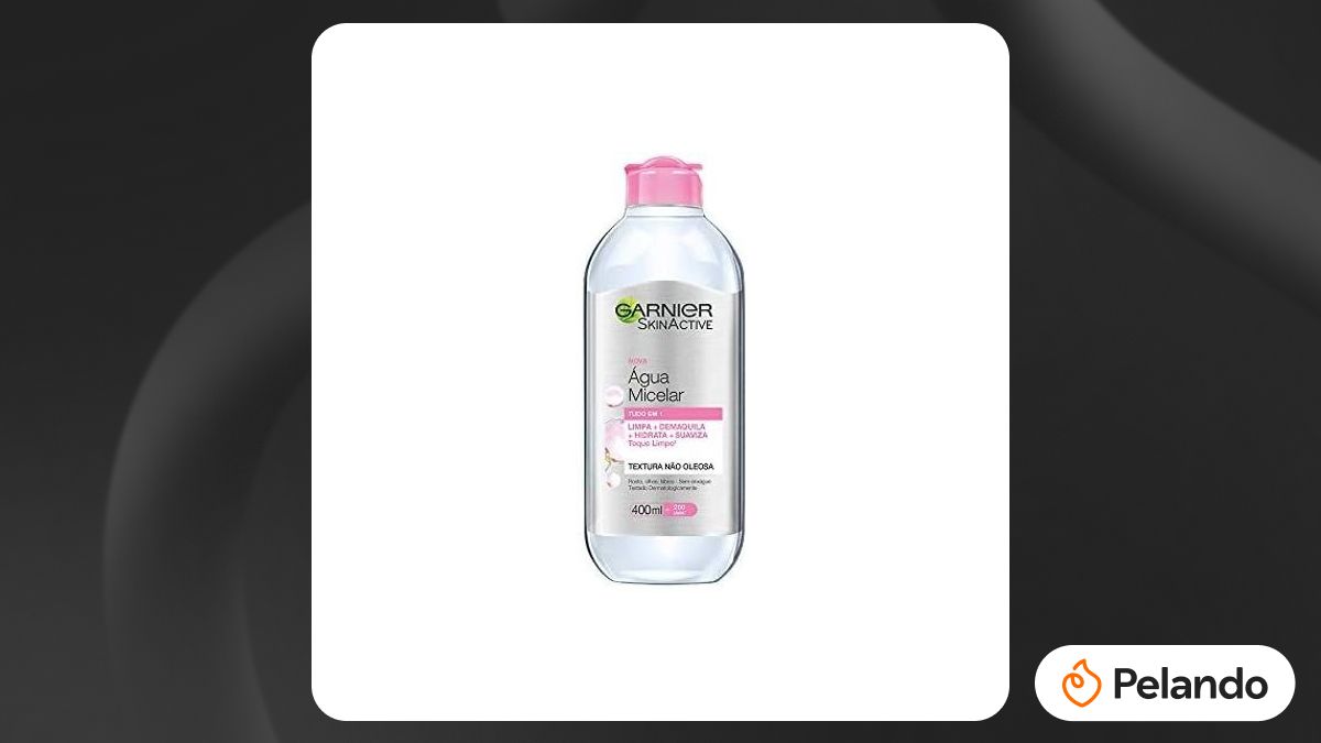 Por R$ 21,59: Água Micelar Tudo em 1 Garnier, 400ML, Garnier | Pelando