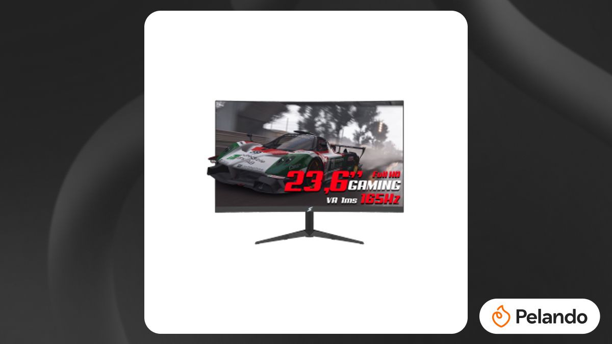 Por R$ 849: Monitor Gamer SuperFrame Precision Ultra, 23,6 Pol CURVO ...