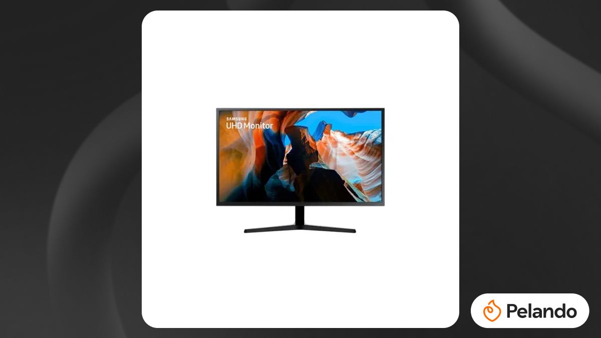 Por R$ 1.376: [FG BR] Monitor UHD Samsung 32", 4K, HDMI, Display Port ...