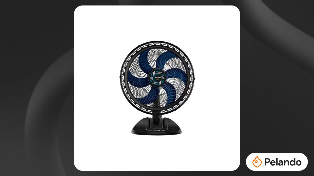 Por R$ 209: Ventilador De Mesa Arno 50cm Vb50 Xtreme Force Breezer 127v ...
