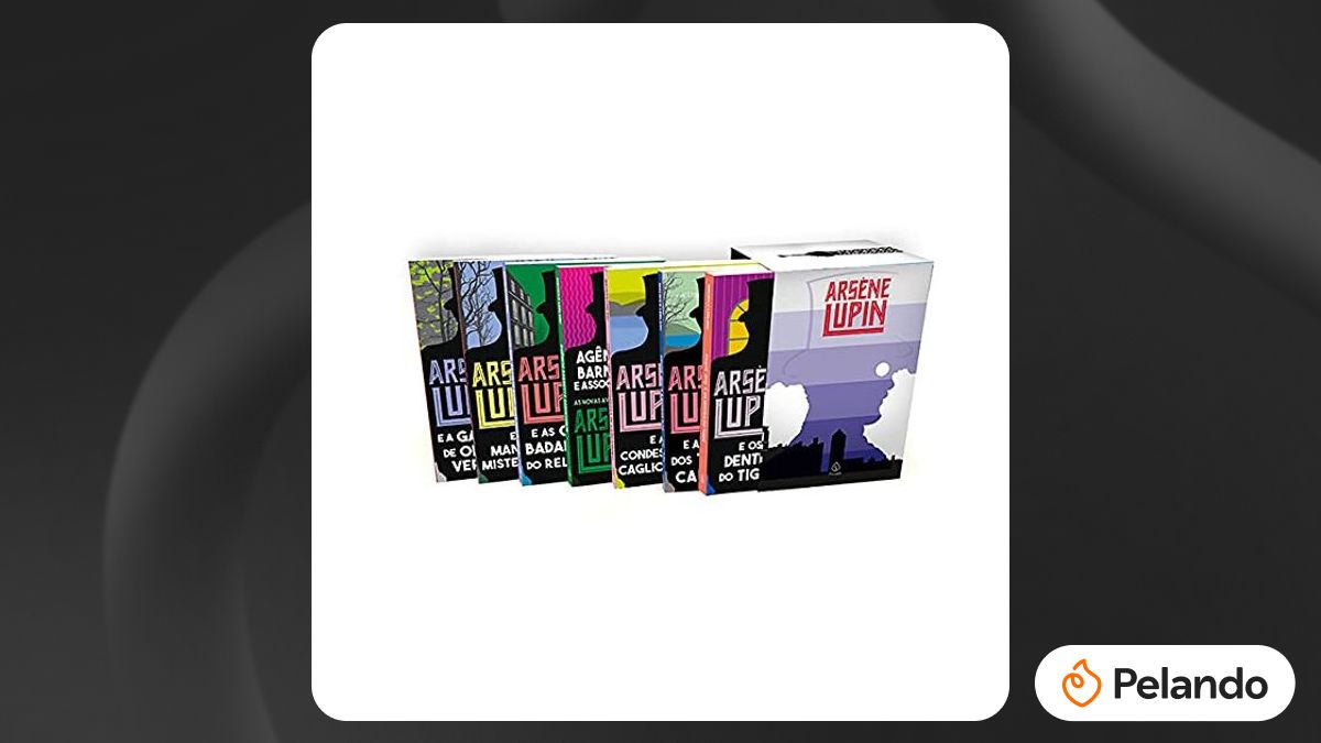 Por R$ 70,00: [Prime] Box Arsène Lupin, vol. 2 - 7 Livros + Cartão ...