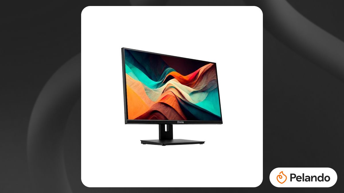 Por R$ 599: MONITOR ZINNIA ZEUGO, 24 POL. IPS, FHD, SRGB 99, 75HZ, HDMI ...