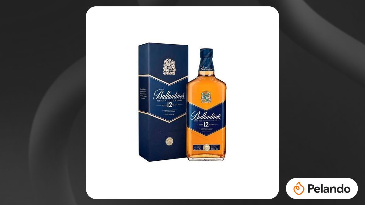 Por R$ 99,90: [Prime] Whisky 12 Anos Ballantines, 1L R$100 | Pelando