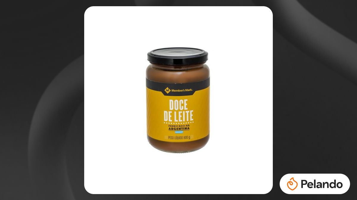 Por R$ 29,98: Doce de Leite Argentino Member's Mark Pote 800g | Pelando