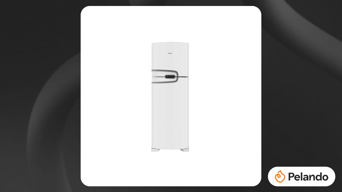 Por R$ 2.225: Geladeira Consul Frost Free Duplex 386 litros - CRM43NB ...