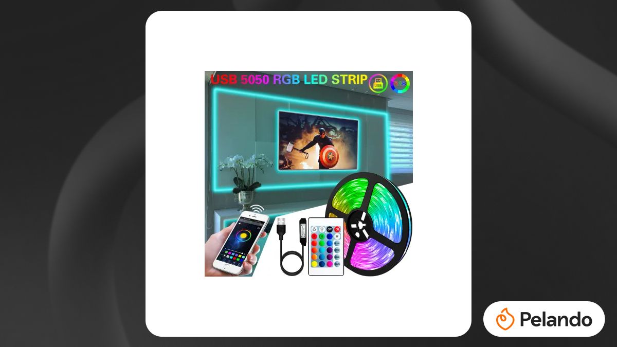Grátis: Fita Led RGB 1 metro | R$0,22 | Pelando