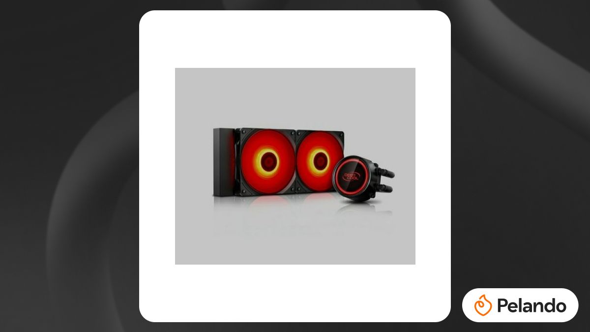Por R$ 324: Water Cooler Deepcool Gammaxx L240T Red 240mm | R$ 324 ...