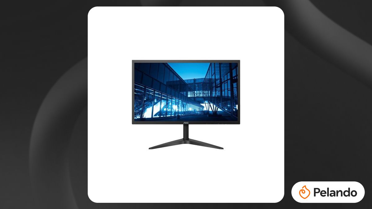 Por R$ 690: Monitor LED 21.5" Widescreen Full HD AOC 22B1H | Pelando
