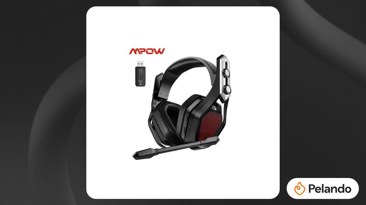 Por R$ 133: Mpow Iron Pro Wireless Gaming Headset USB, Microfone com ...
