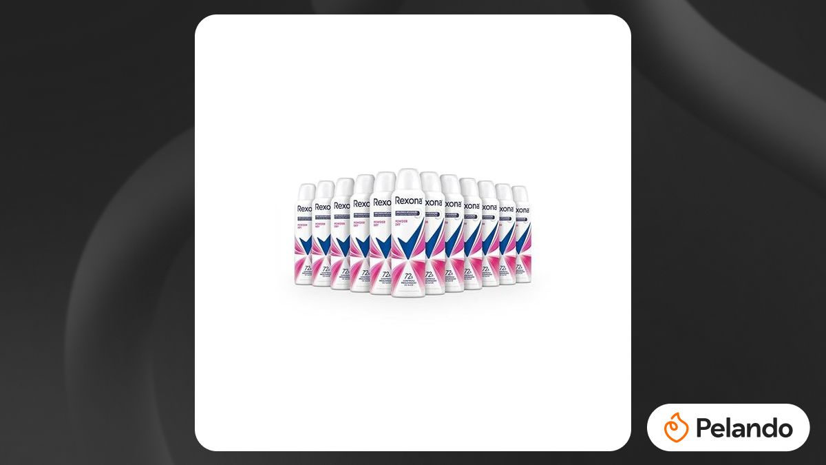 Por R$ 99,90: [ APP | PRIME | R$ 8,32 CADA ] Rexona 12 Unidades ...