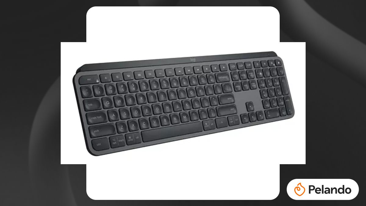 Por R$ 468: Teclado bluetooth Logitech Master Series MX Keys QWERTY ...
