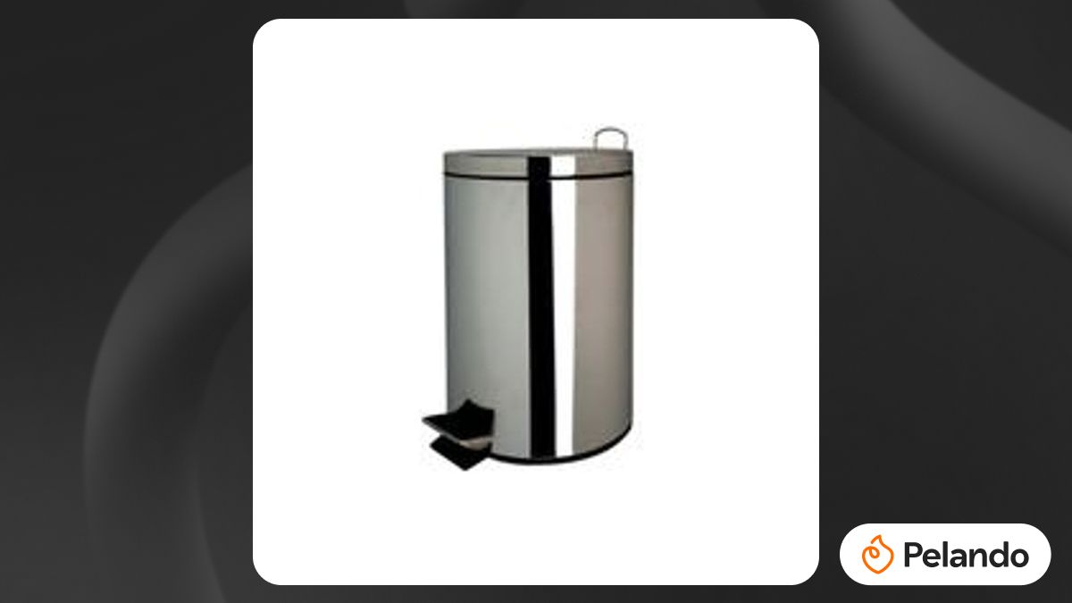 Por R$ 35,99: Lixeira Inox 3 Litros Just Home Collection | Pelando