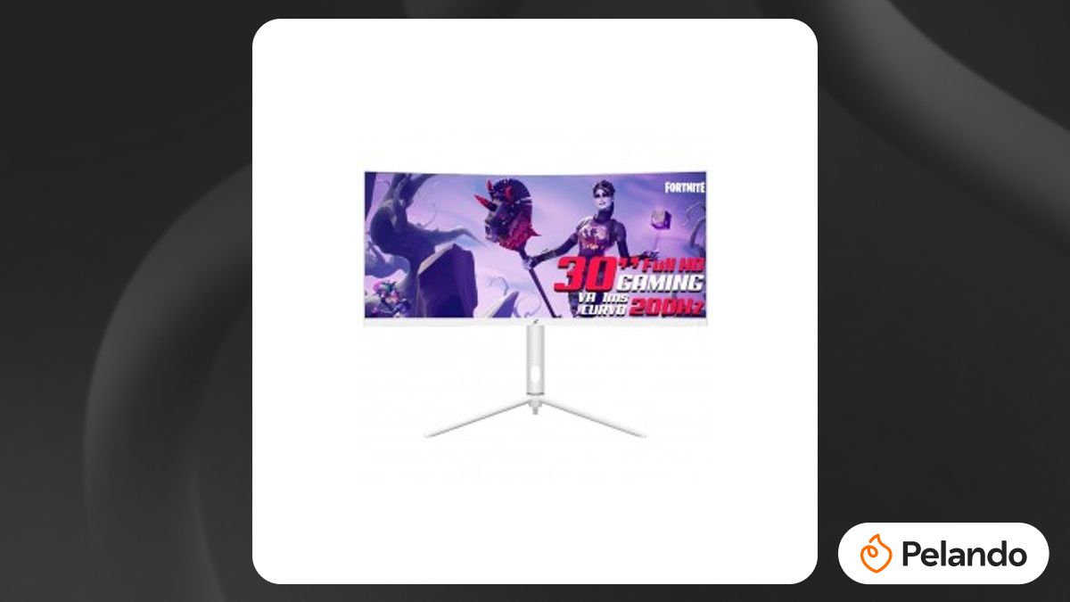 Por R$ 1.299: Monitor Gamer SuperFrame Elegance Series, White, 30 pol ...