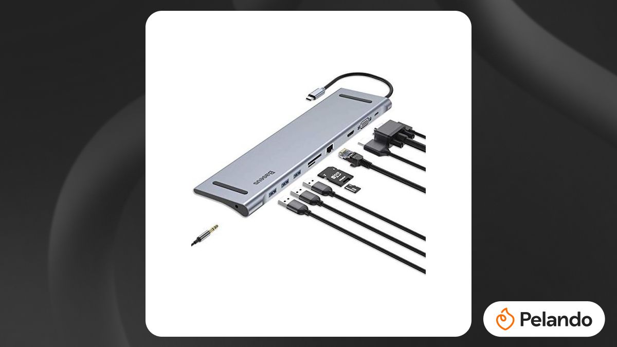 Por R$ 404: Super HUB para Macbook Suporte Type-C 10 em 1 4K HDMI ...