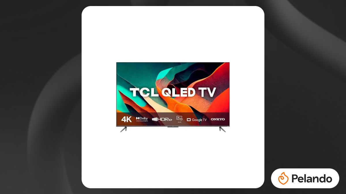Por R$ 2.375: Smart TV 55 Polegadas TCL QLED UHD 4K, 3 HDMI, 2 USB ...
